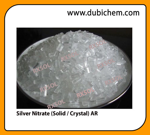 Silver Nitrate (Solid / Crystal) AR | DUBI CHEM